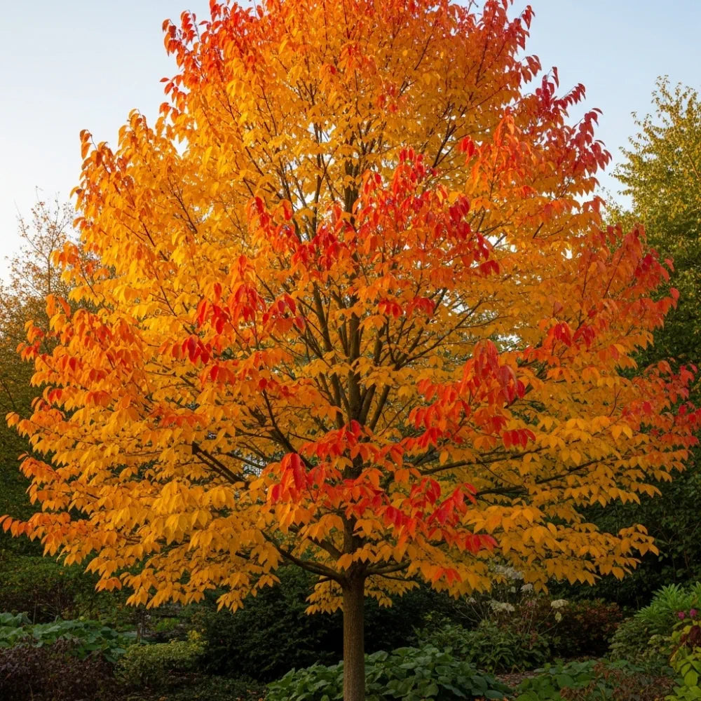 5ft Persian Ironwood Tree | Parrotia persica 'Bella' | 4.5L Pot ...