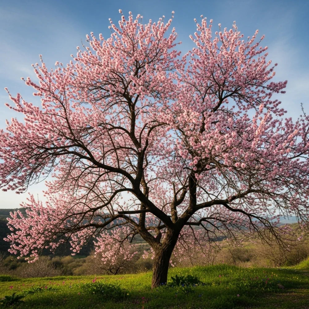 5ft 'Sultane' Almond Tree | Prunus dulcis | Bare Root | 2 Years Old ...
